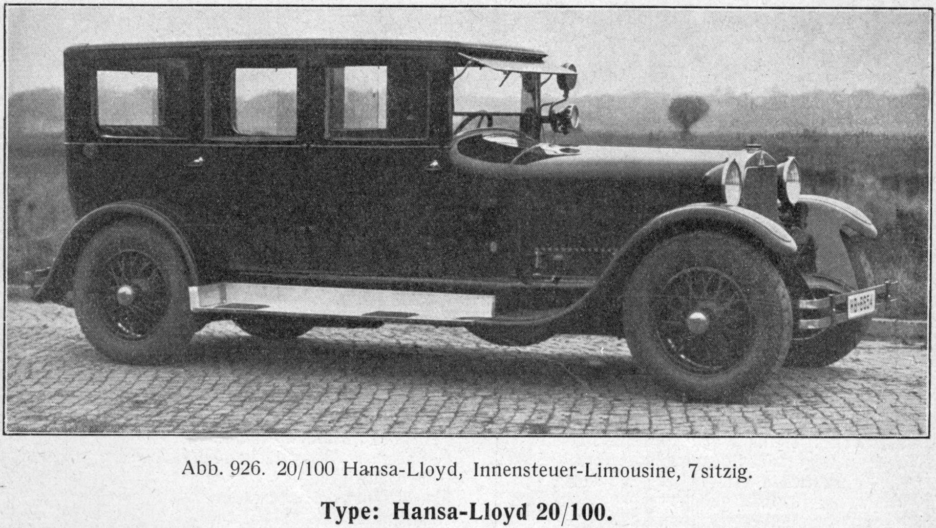 Hansa-Lloyd_20-100_PS_Motorfahrzeuge_Galerie | Vorkriegsautos auf alten ...