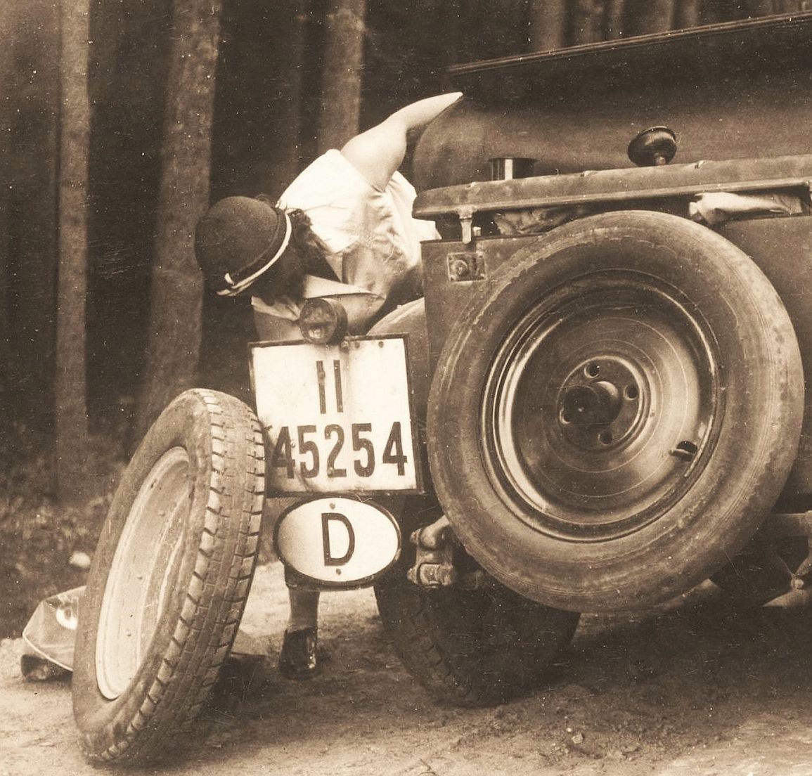 Wanderer W10 mit rarem Cabrio-Aufbau | Vorkriegsautos auf alten Fotos