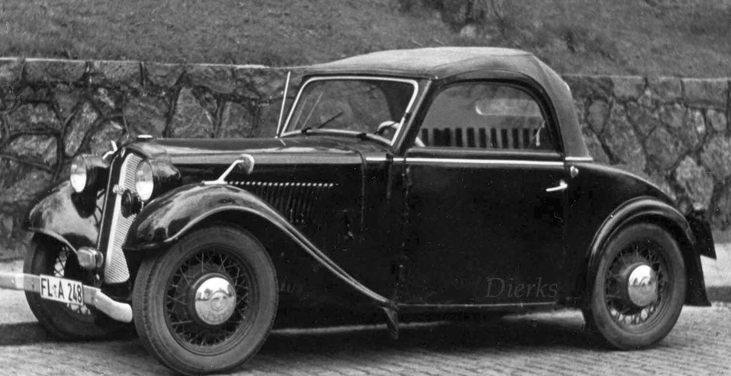 DKW_F2_Front_Roadster-Cabrio_Dierks_Galerie | Vorkriegsautos auf alten ...