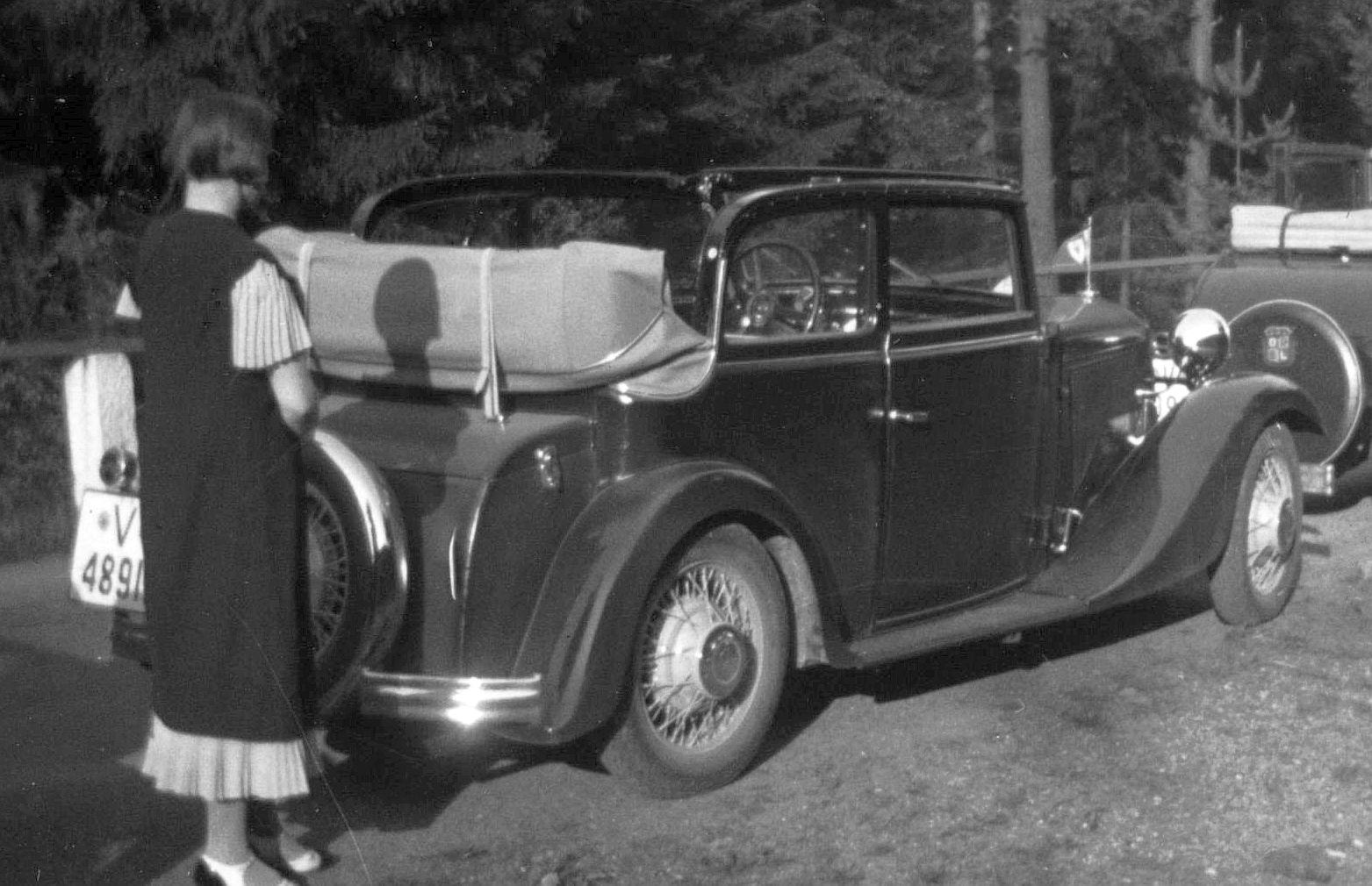 DKW_Sonderklasse_1001_Dierks_Ausschnitt1 | Vorkriegsautos auf alten Fotos