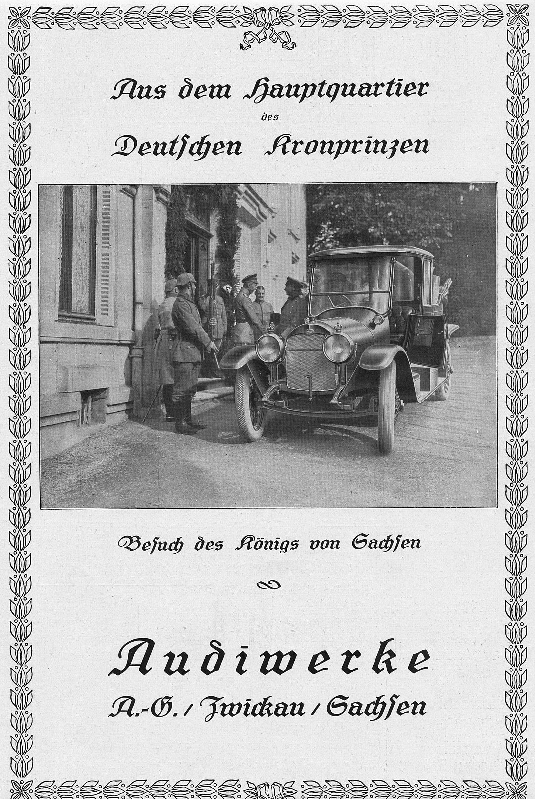 Rarität aus Zwickau: Audi Typ B 10/28 PS Tourenwagen | Vorkriegs ...
